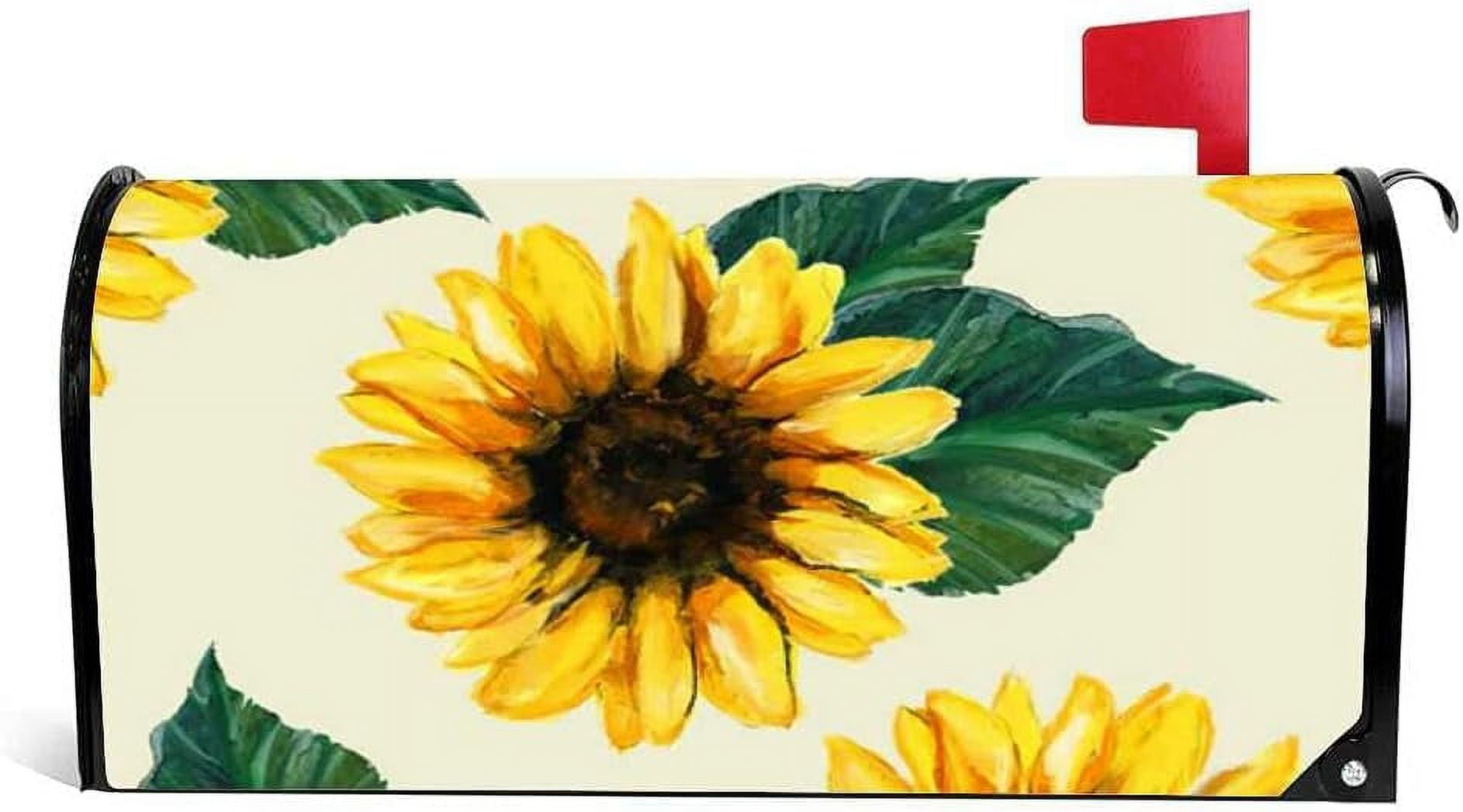 Magnetic Mailbox Covers Mailbox Stickers MailWraps Post Cover ...