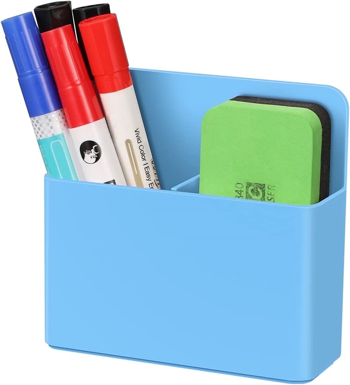 Magnetic Marker Holders,Locker Organizer, Colored Pen and Eraser Holder ...