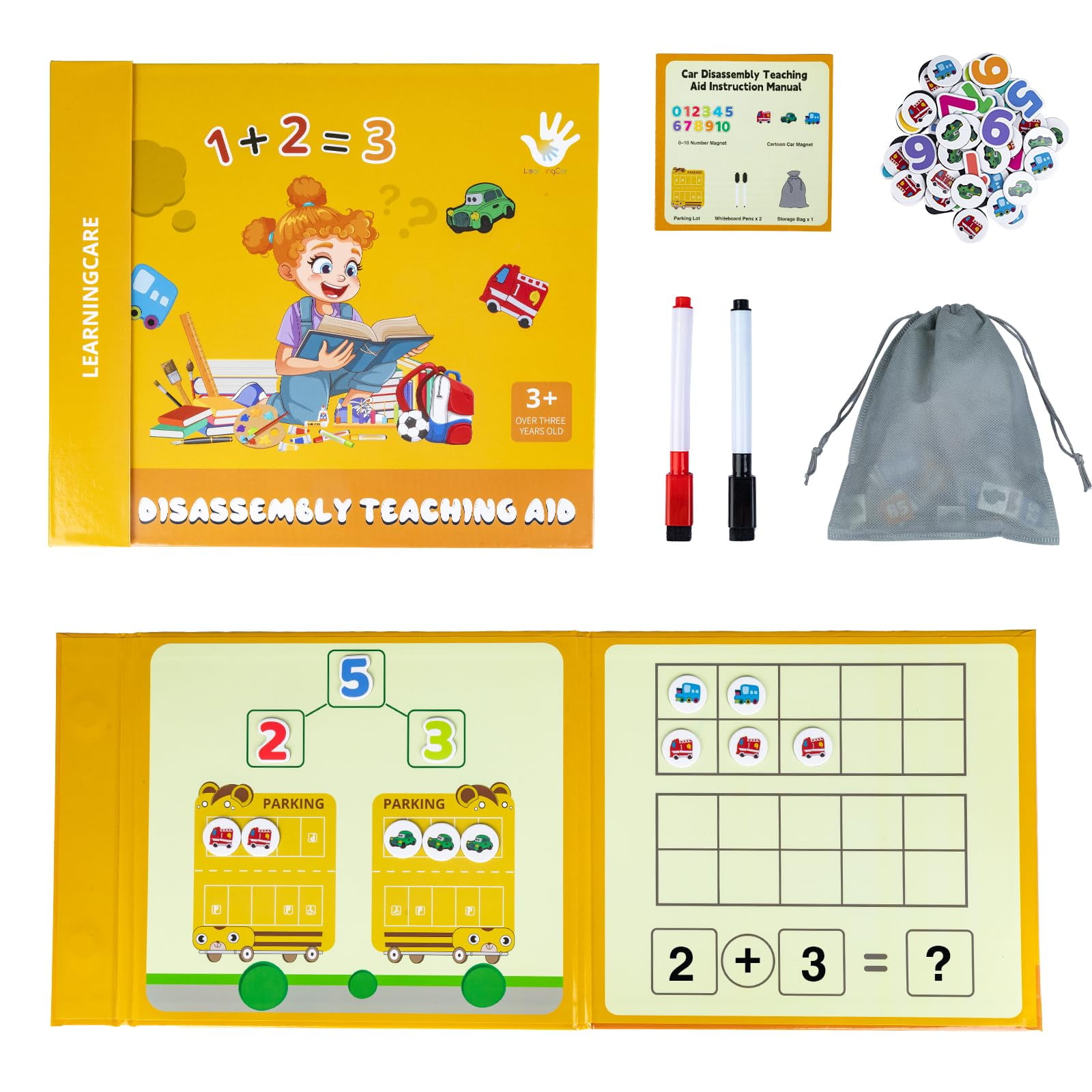 Magnetic Math Games for MMF7 Addition & Subtraction Math Manipulatives ...