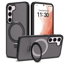 Magnetic Matte Phone Case with Ring Kickstand for Samsung Galaxy A26 5G ...