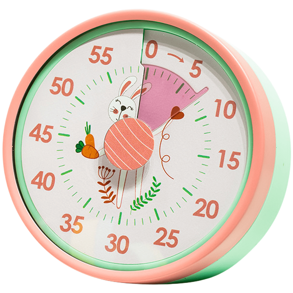 Magnetic Mechanical Kitchen Timer Visual Countdown Clock with Suction ...