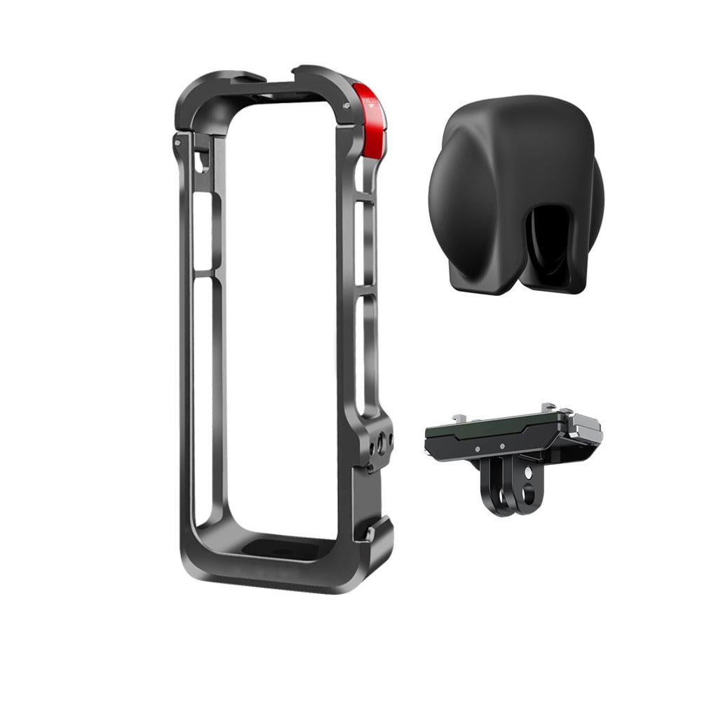 Magnetic Metal Cage,Quick-Release Frame for Insta360 X4 - Walmart.com