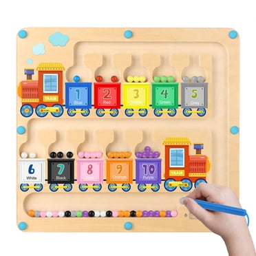 HABA Town Maze Colorful Wooden Magnetic Game For Kids & Preschoolers ...