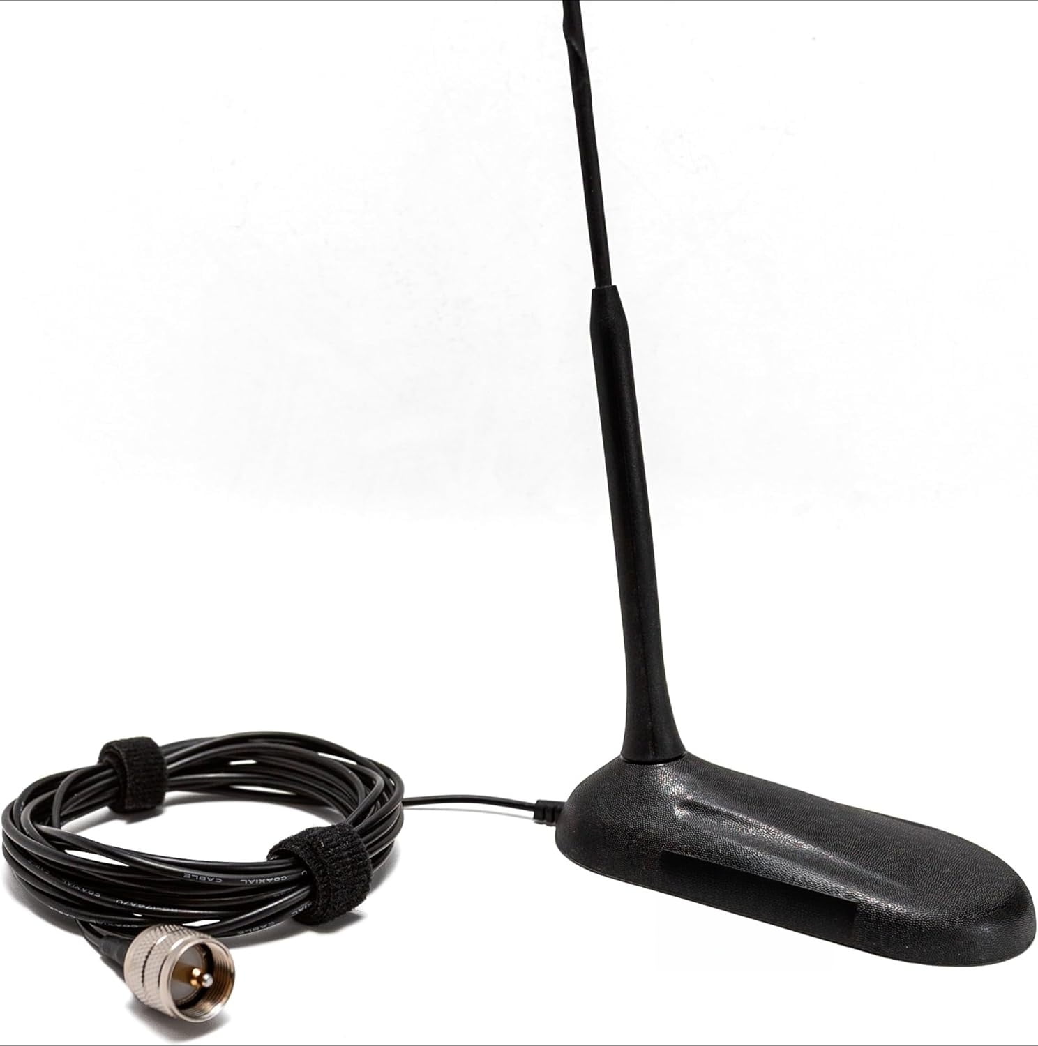Magnetic Mount 18-inch CB Radio Antenna, Pre-Tuned, Low Profile ...
