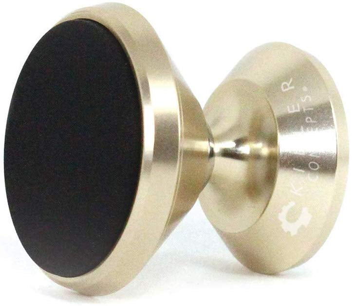 Magnetic Mount (Flat Surfaces) for Cell Phones and Small Tablets - Gold ...