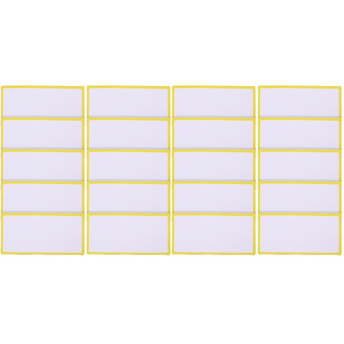 Magnetic Name Stickers 20 Pcs Multi-function Note Labels Shelf ...