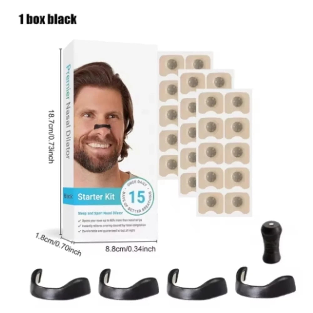 Magnetic Nasal Dilator Anti Snoring Nose Strips,Boost Oxygen Intake ...