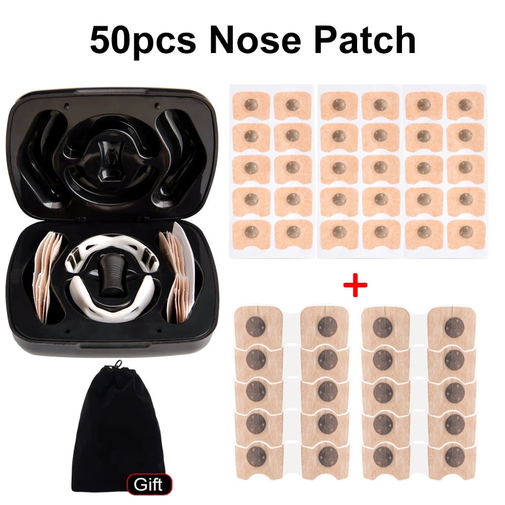 Magnetic Nasal Dilators Kits Sport Nasal Dilators Boost Oxygen Intake Breathing Refill Nose Clip ...