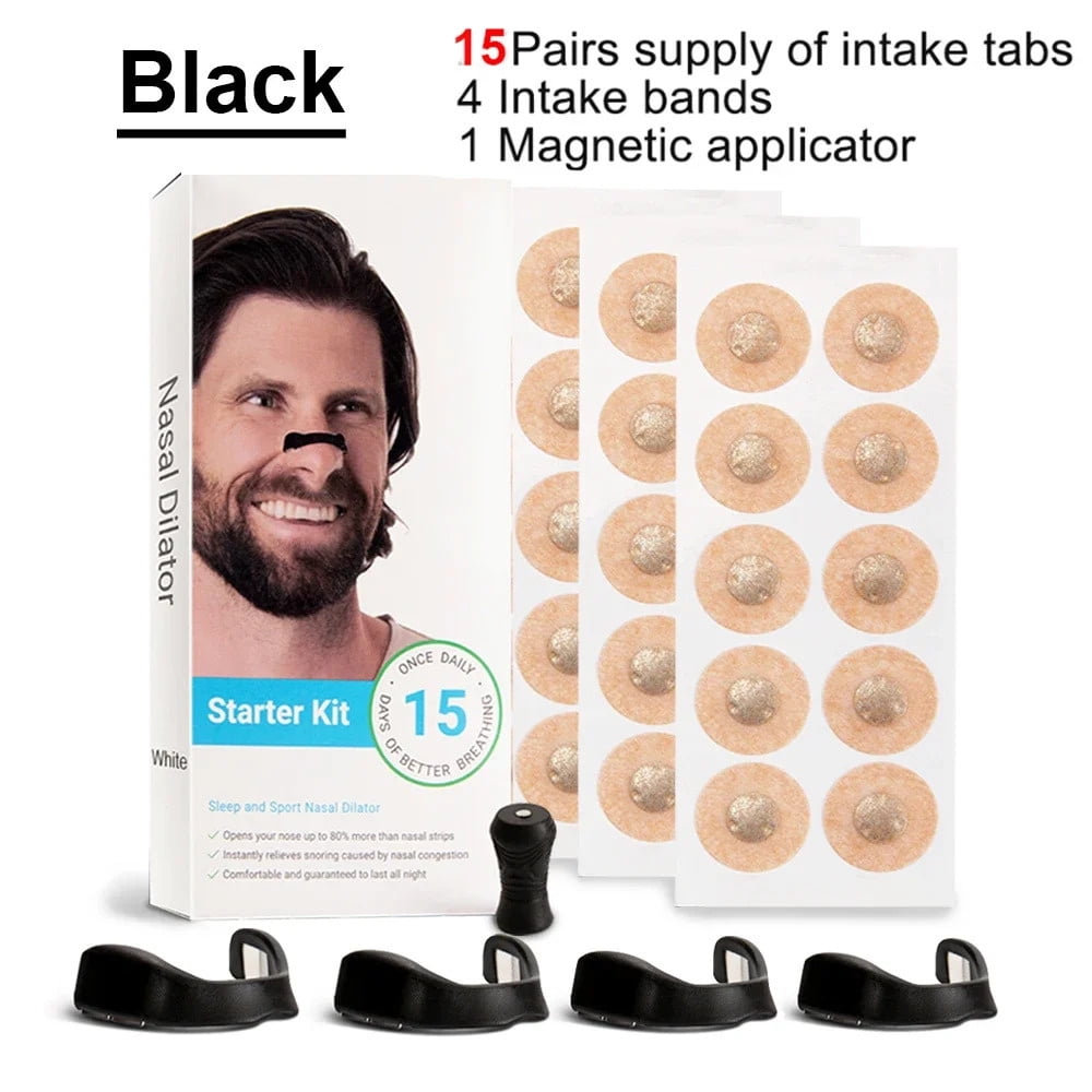 Magnetic Nasal Strips Nasal Breathing Dilators Kits Increase Air Intake ...