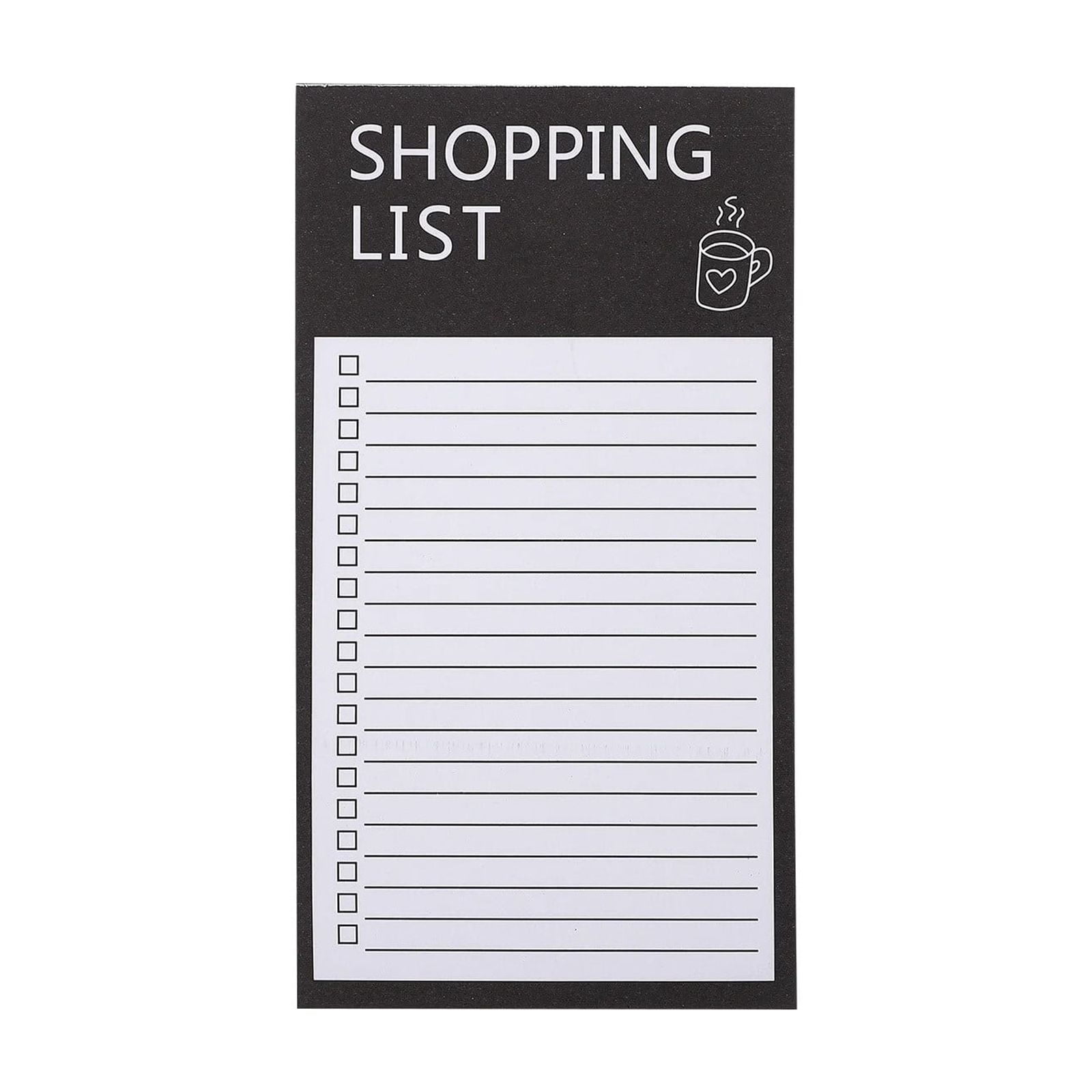 Magnetic Notepads for Refrigerator,Grocery List Magnet Pad for Fridge ...