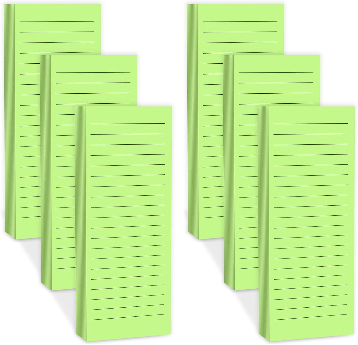 Magnetic Notepads Note Pads for Fridge with Full Magnet Back, 180 ...