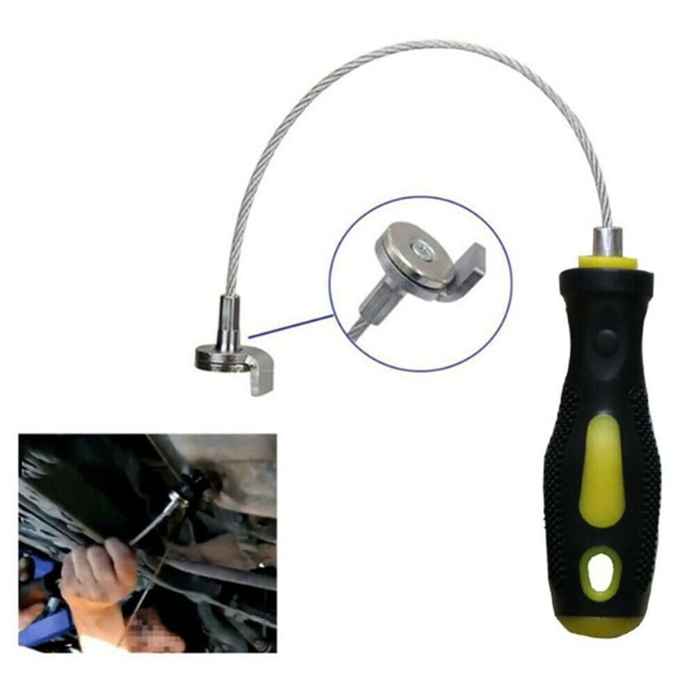 Magnetic Oil Drain Plug Remover Strong Tool Wrench Anti Scald Pan Screw ...