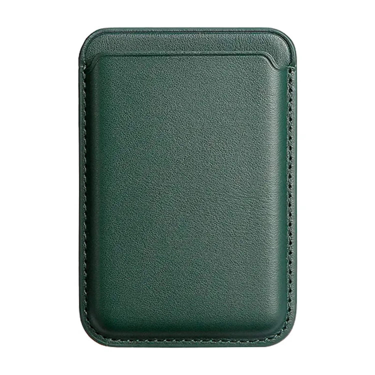 Magnetic PU Card Holder, Green - Walmart.com