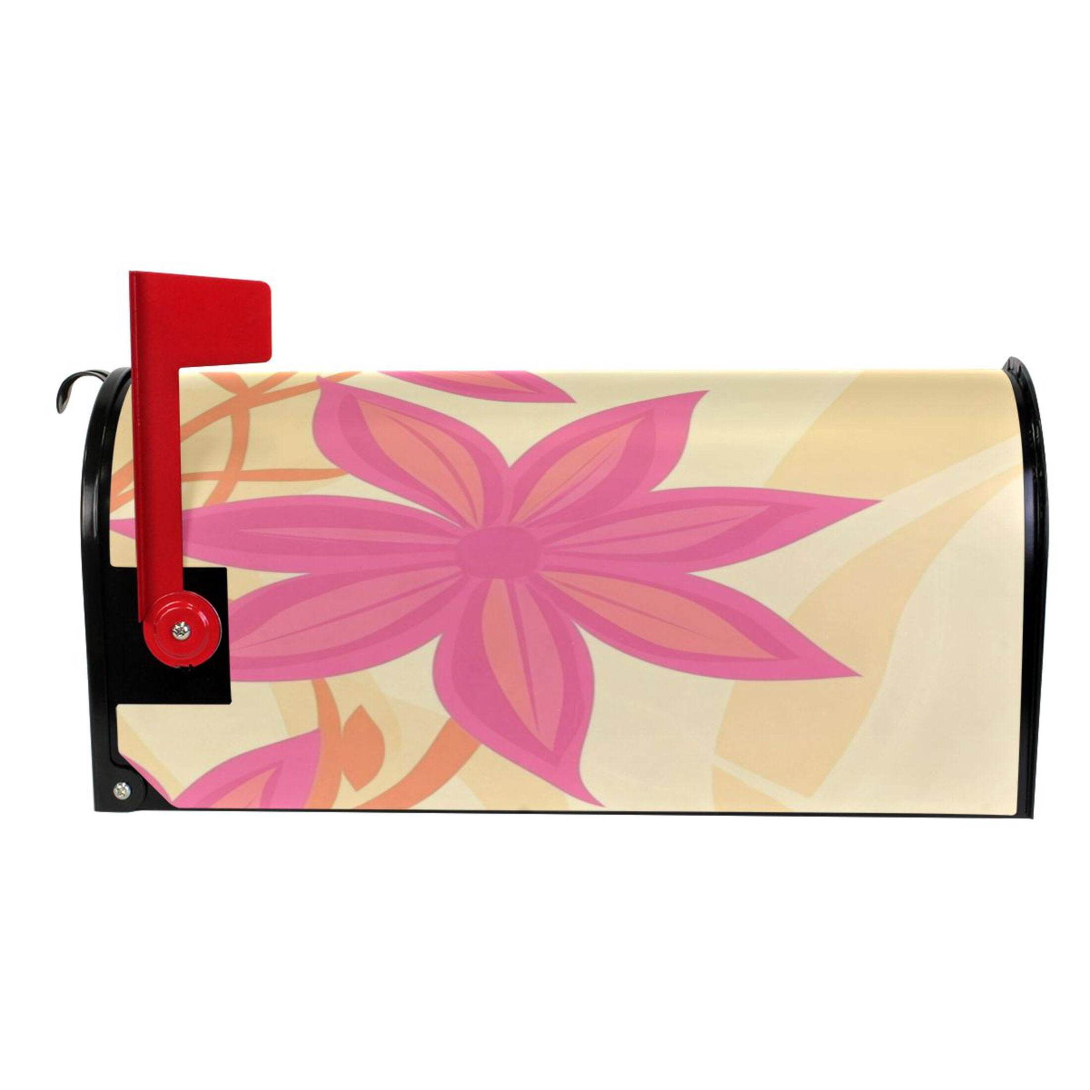 Magnetic PVC Mailbox Cover Tropical Bloom, 20.7" x 18" Standard ...