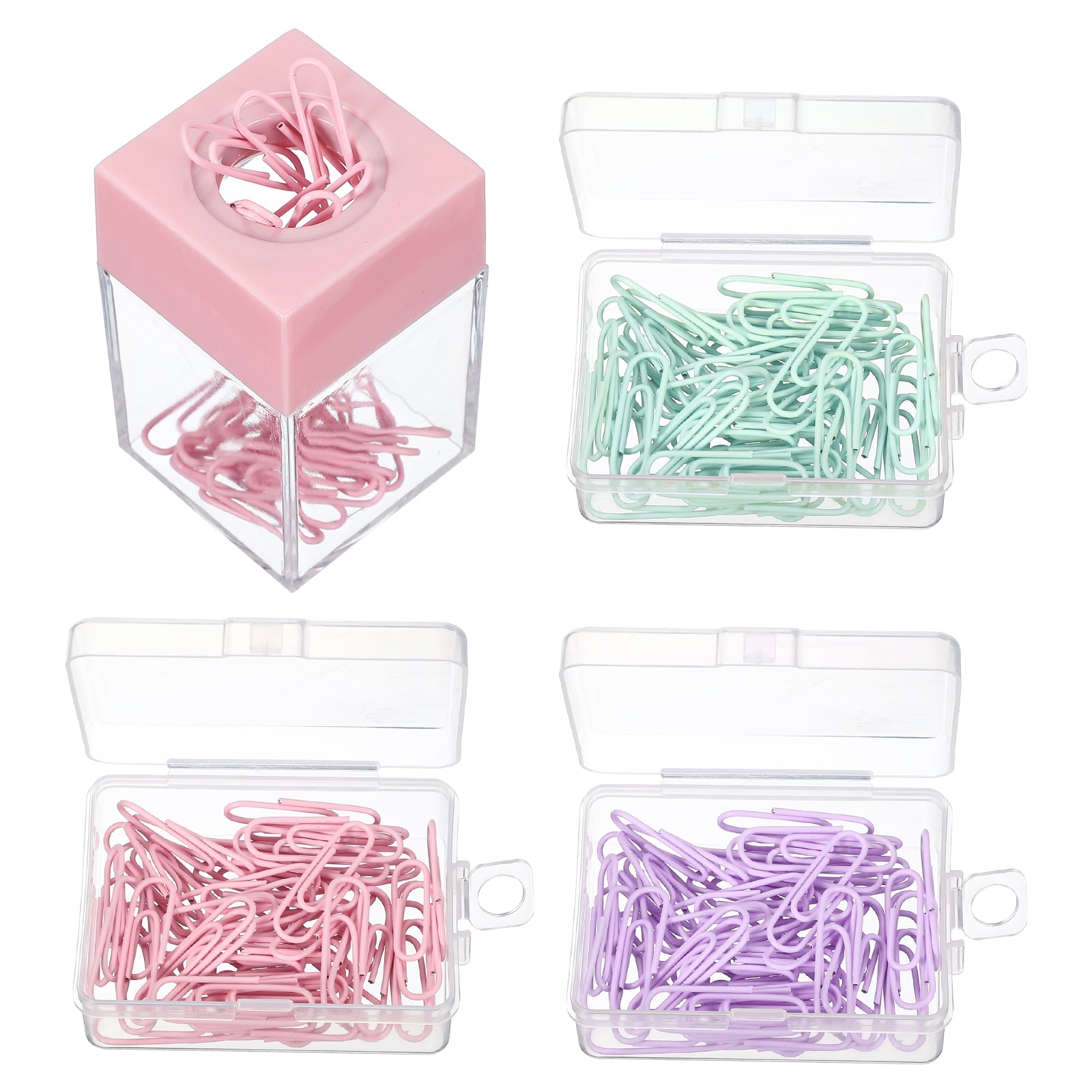 Magnetic Paper Clip Holder Dispenser, Large Capacity Paper Clip ...