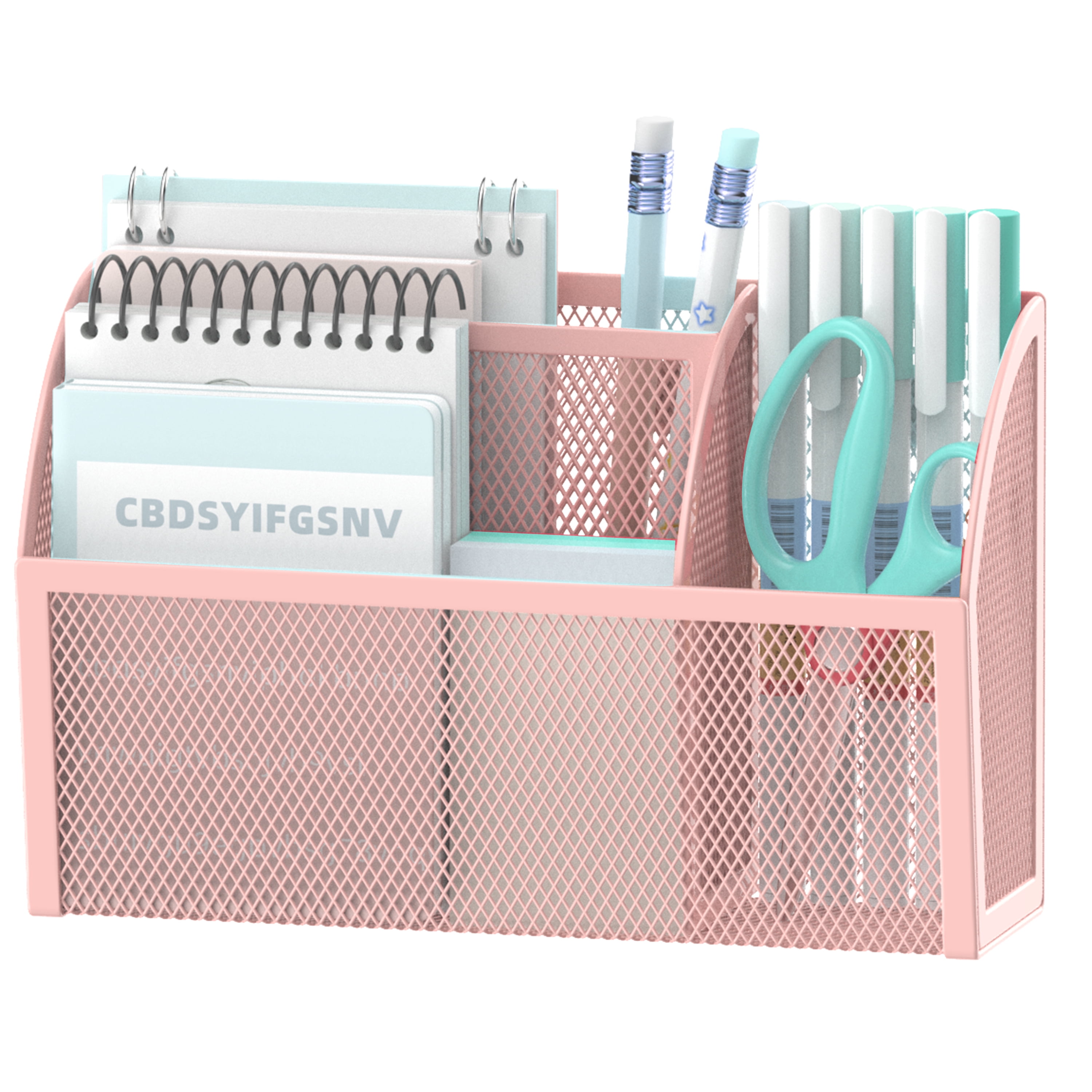 Magnetic Pencil Holde, 3-Grid Mesh Magnetic Pen Holder for Refrigerator ...