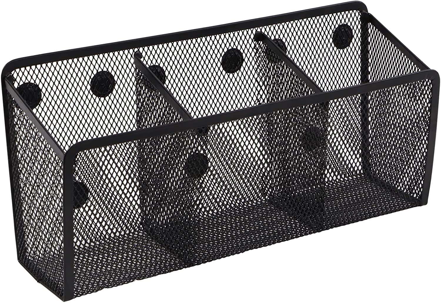 Magnetic Pencil Holder, Mesh Storage Basket Organizer with Extra Strong ...