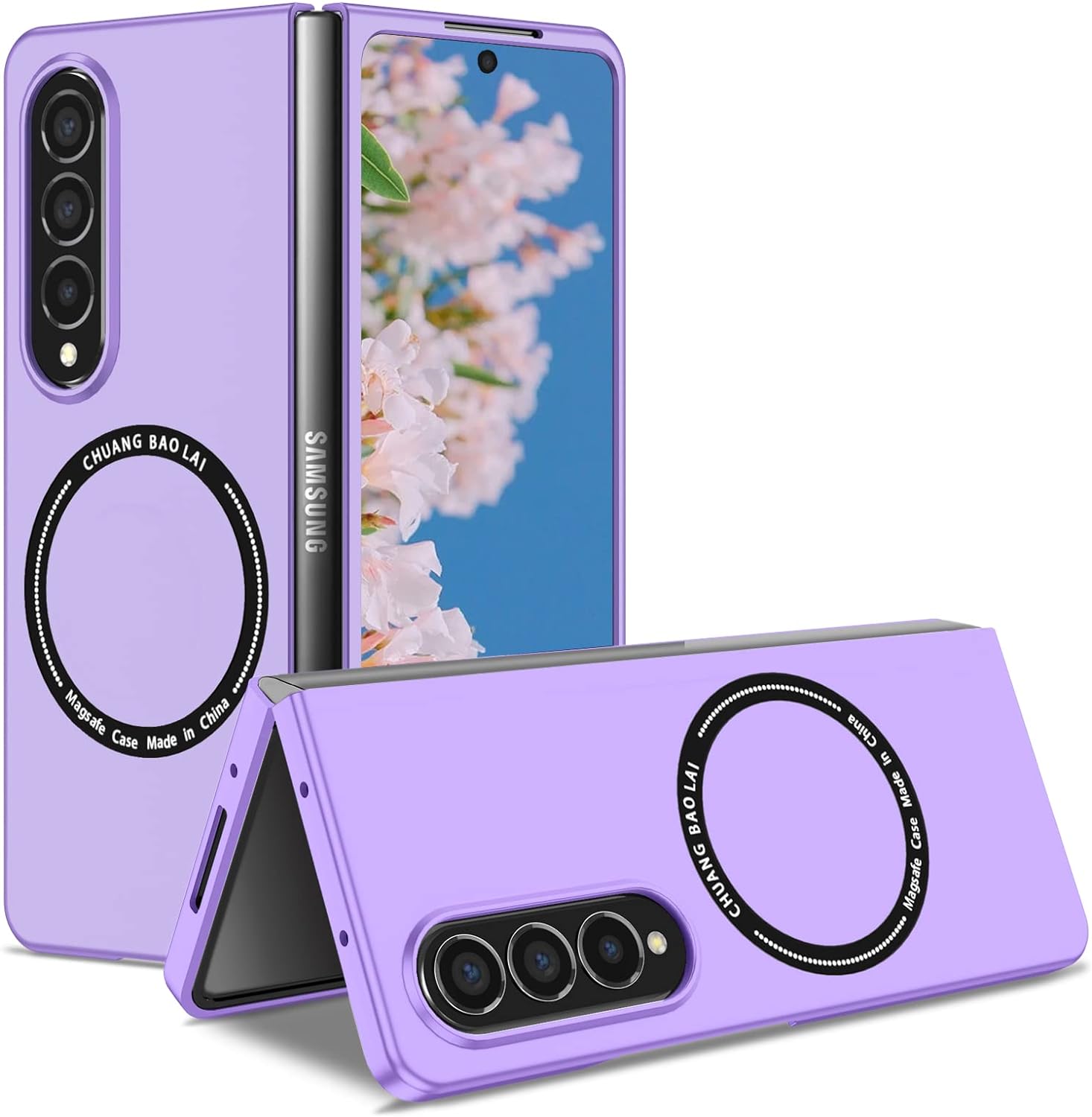 Magnetic Phone Case for Samsung Galaxy Z Fold4 Compatible for Magsafe ...