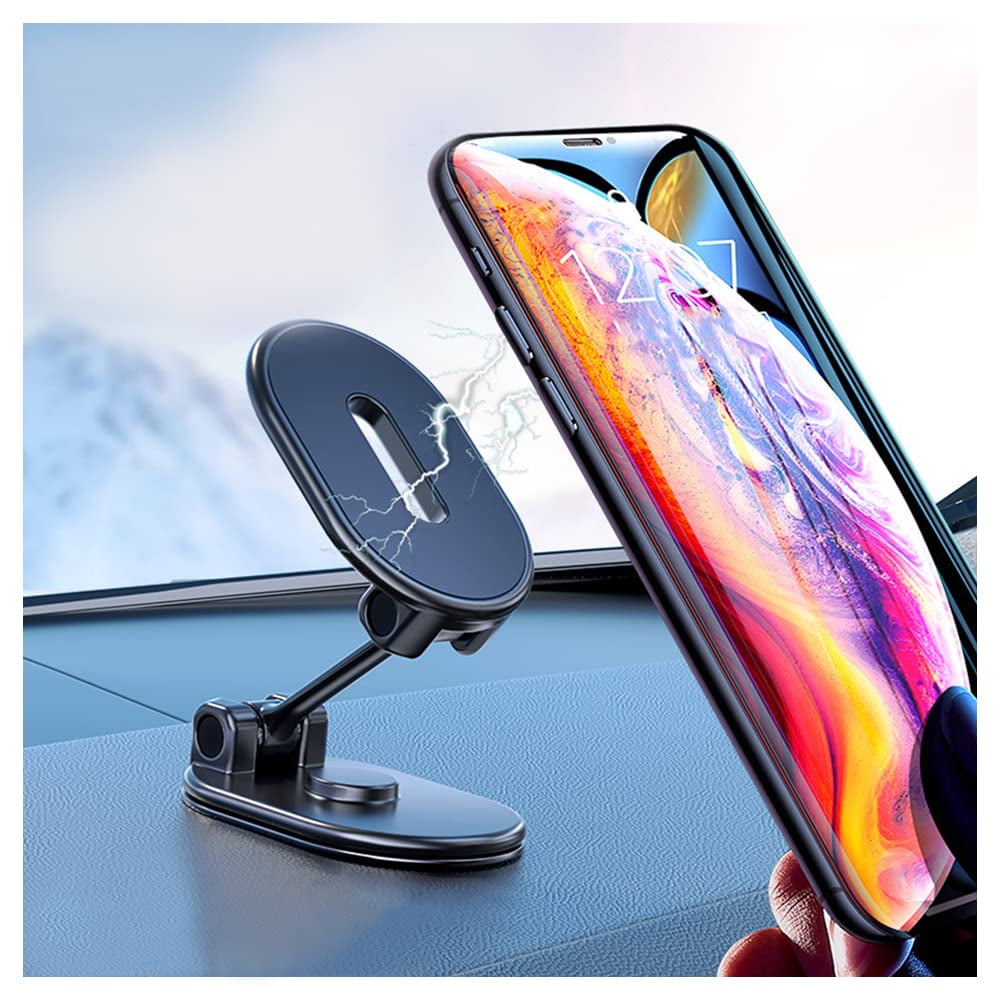 Magnetic Phone Holder for Car,8 N50 Super Magnet + 360° Rotating ...