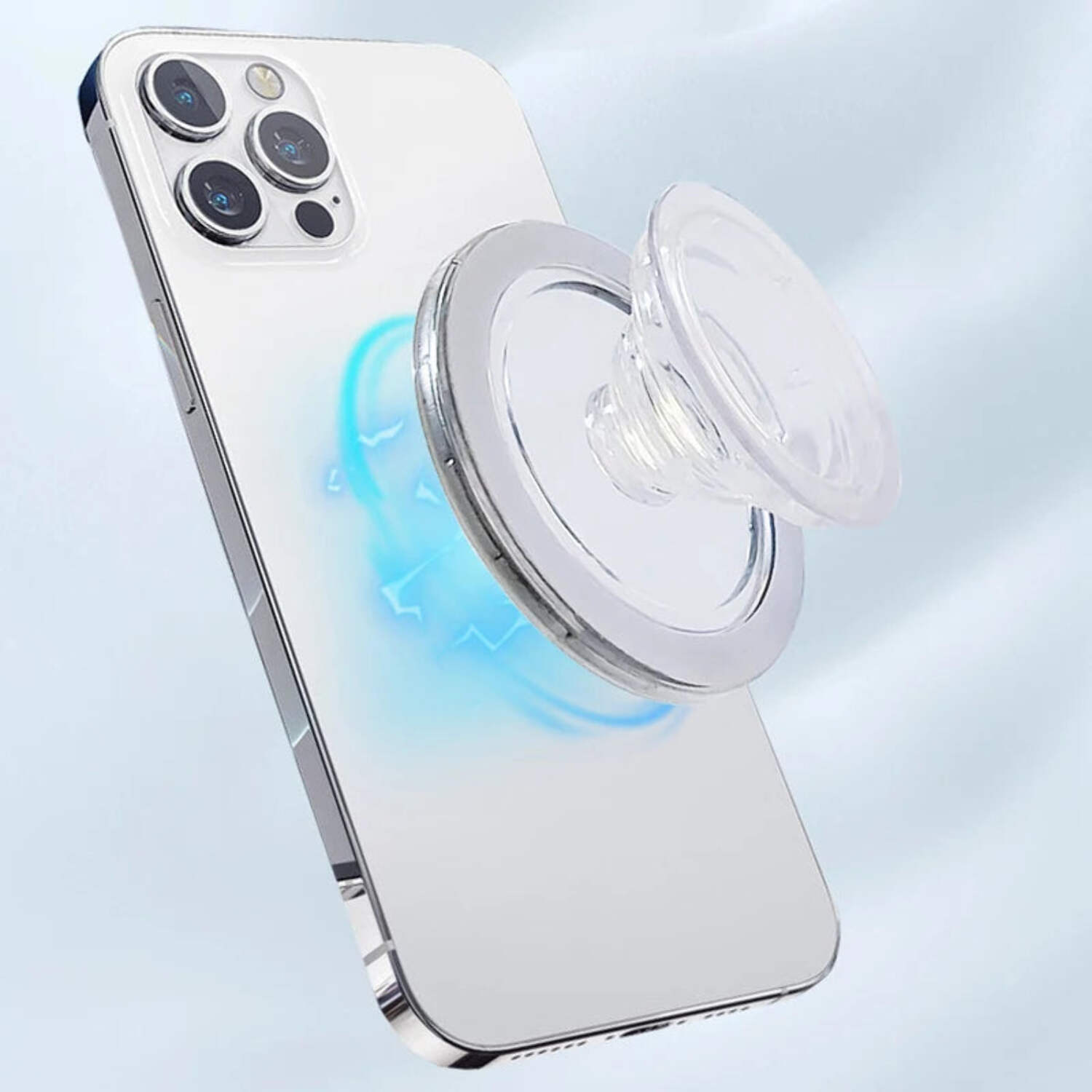 Magnetic Phone Mount Phones grip Finger Ring Holder Expanding Magnetic ...