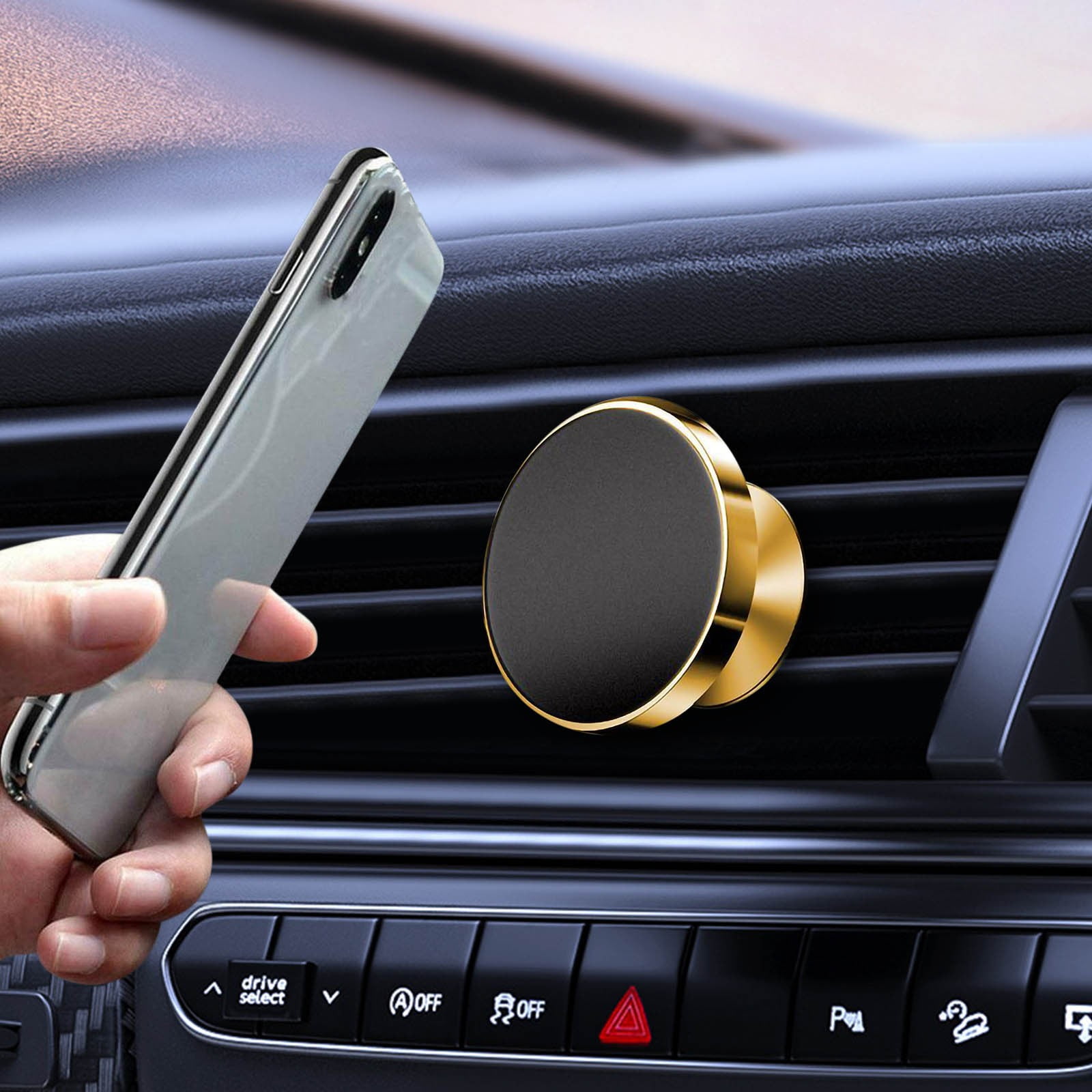 Magnetic Phone for Car, Pro Magnetic Car Phone Mount 360 Degree ...