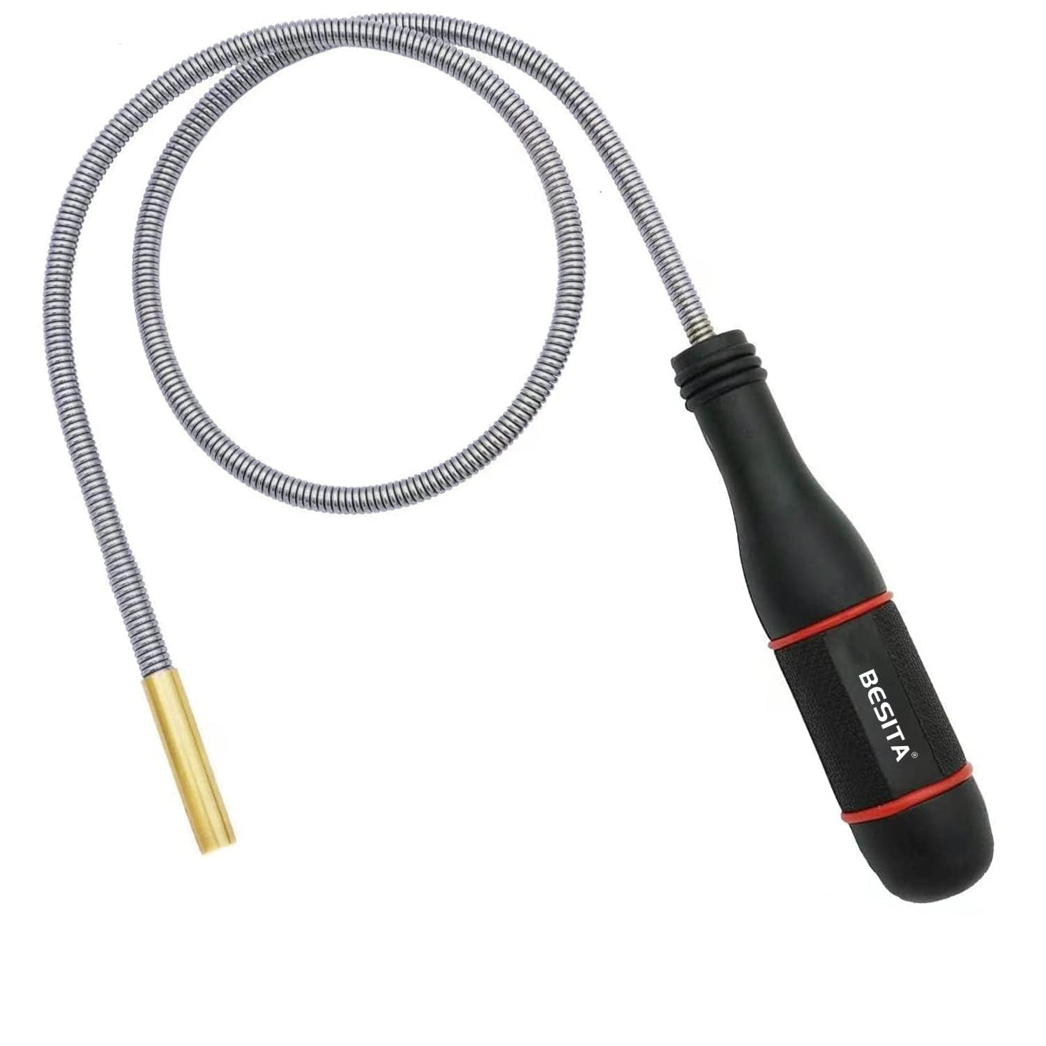 Magnetic Pickup Tool - 24” Bend-It Flexible Magnet Pick-Up Sweeper Bendable Retriever Stick for ...