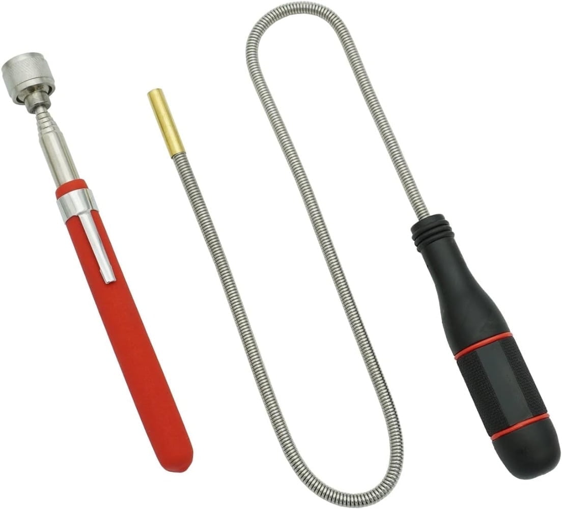 Magnetic Pickup Tool Pack of 2, Flexible Magnetic Pickup 2LB ...