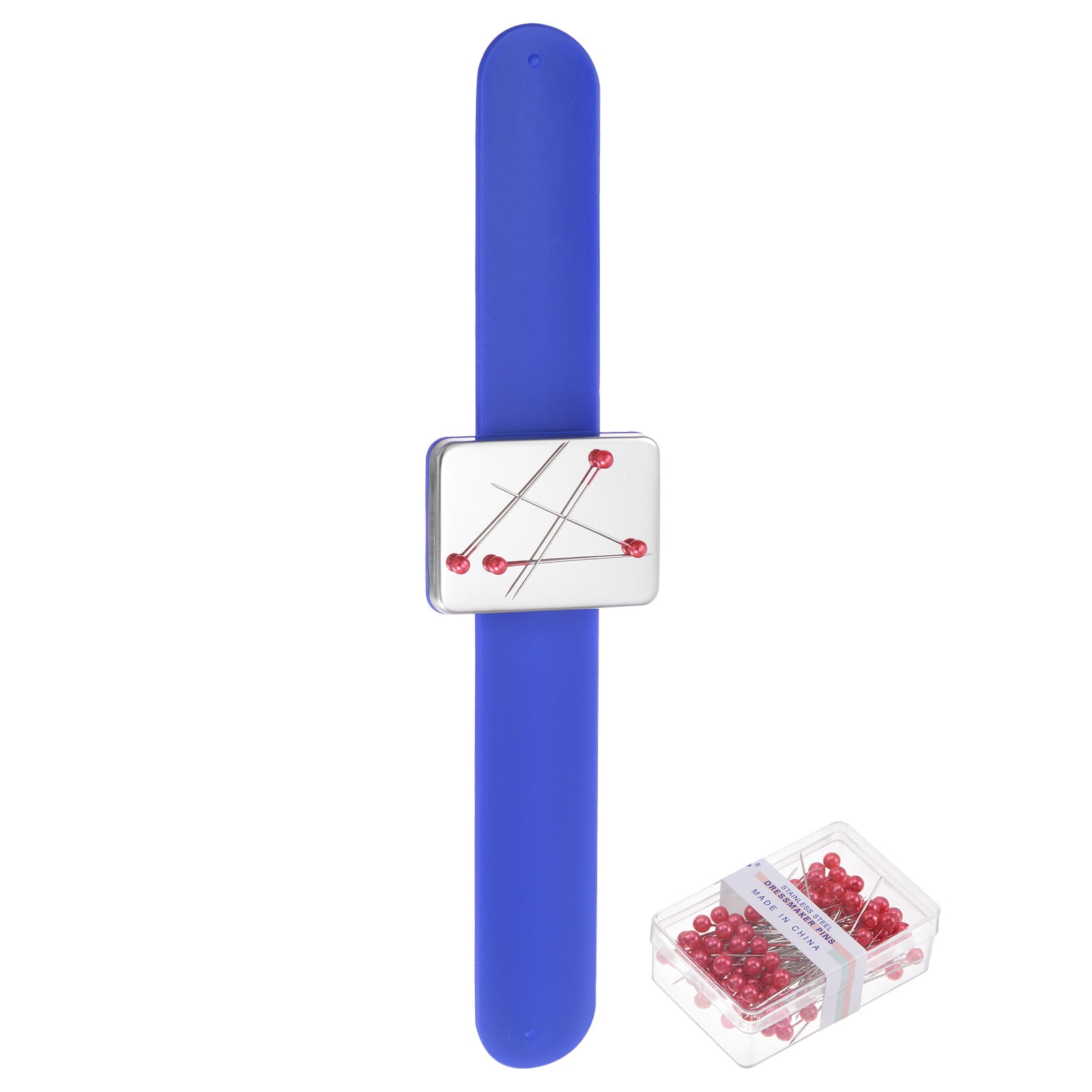 Magnetic Pin Holder Wristband Wrist Sewing Pincushion Silicone Strap ...