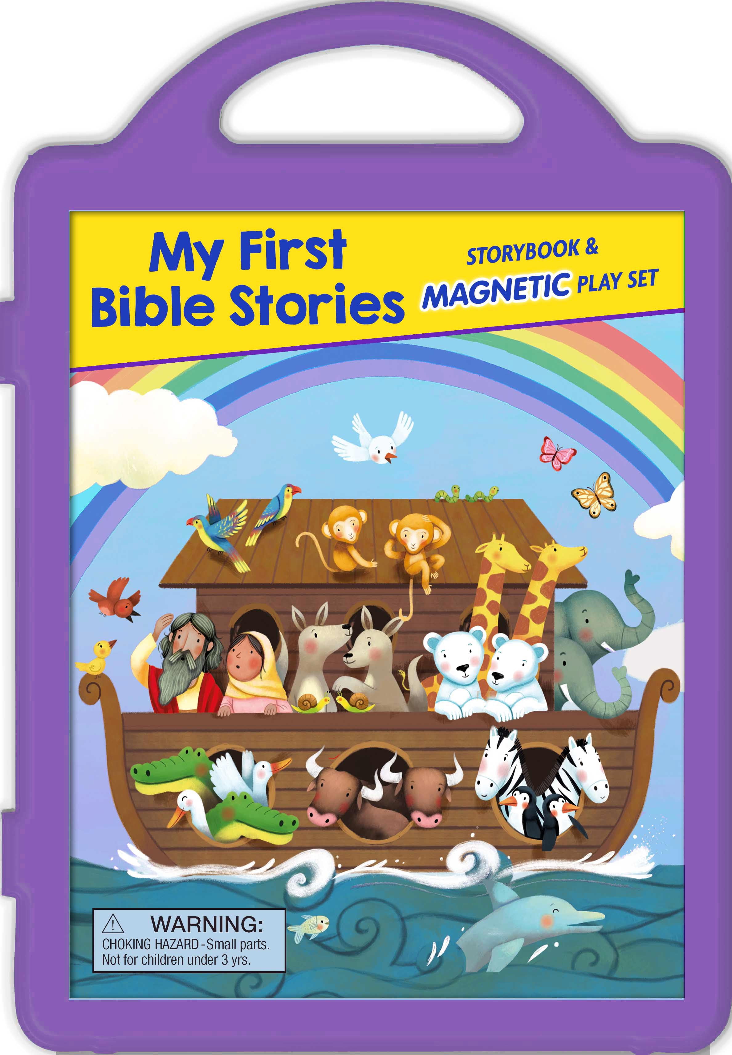 My First Bible Stories: Storybook and Magnetic Play Set (Hardcover ...