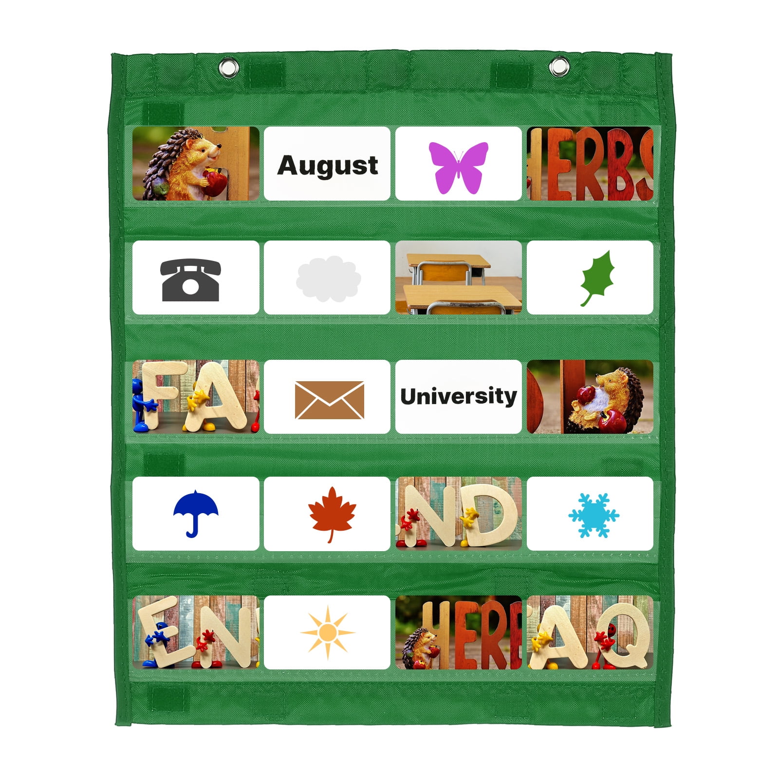 Pocket Charts For Classroom Magnetic Pocket Chart, Classroom Hanging ...