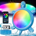 Magnetic Pool Lights for Inground Pool, 22W LED Pool Lights with APP ...