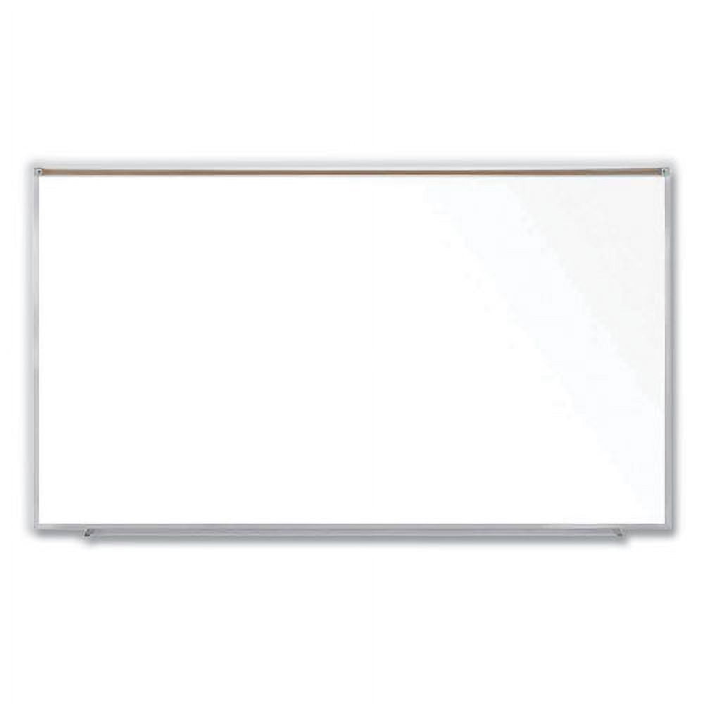 Ghent Manufacturing GHEM1P581M Magnetic Porcelain Whiteboard with Satin ...