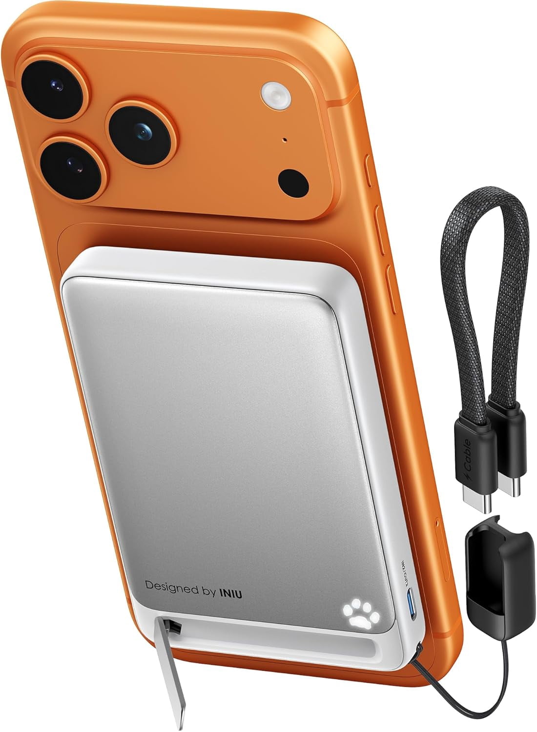 for Magnetic Portable Charger, Qi2 Certified, Slimmest 45W 10000mAh ...