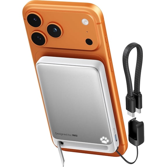 for Magnetic Portable Charger, Qi2 Certified, Slimmest 45W 10000mAh ...