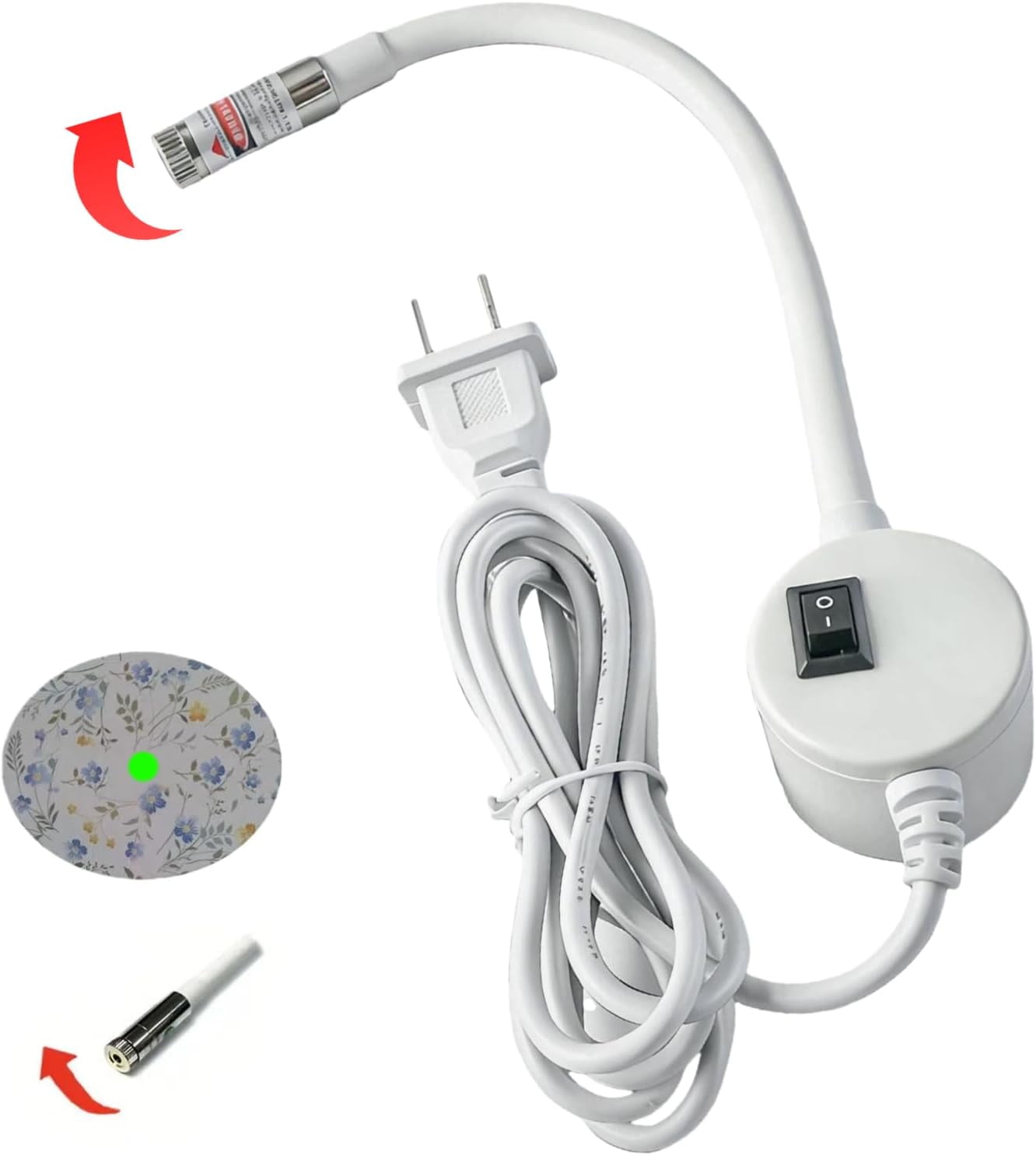 Magnetic Positioning Quilting Light, Sewing Laser Guide with Adjustable ...