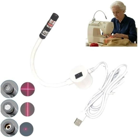Magnetic Positioning Quilting Light for Sewing Machine with Dot ...