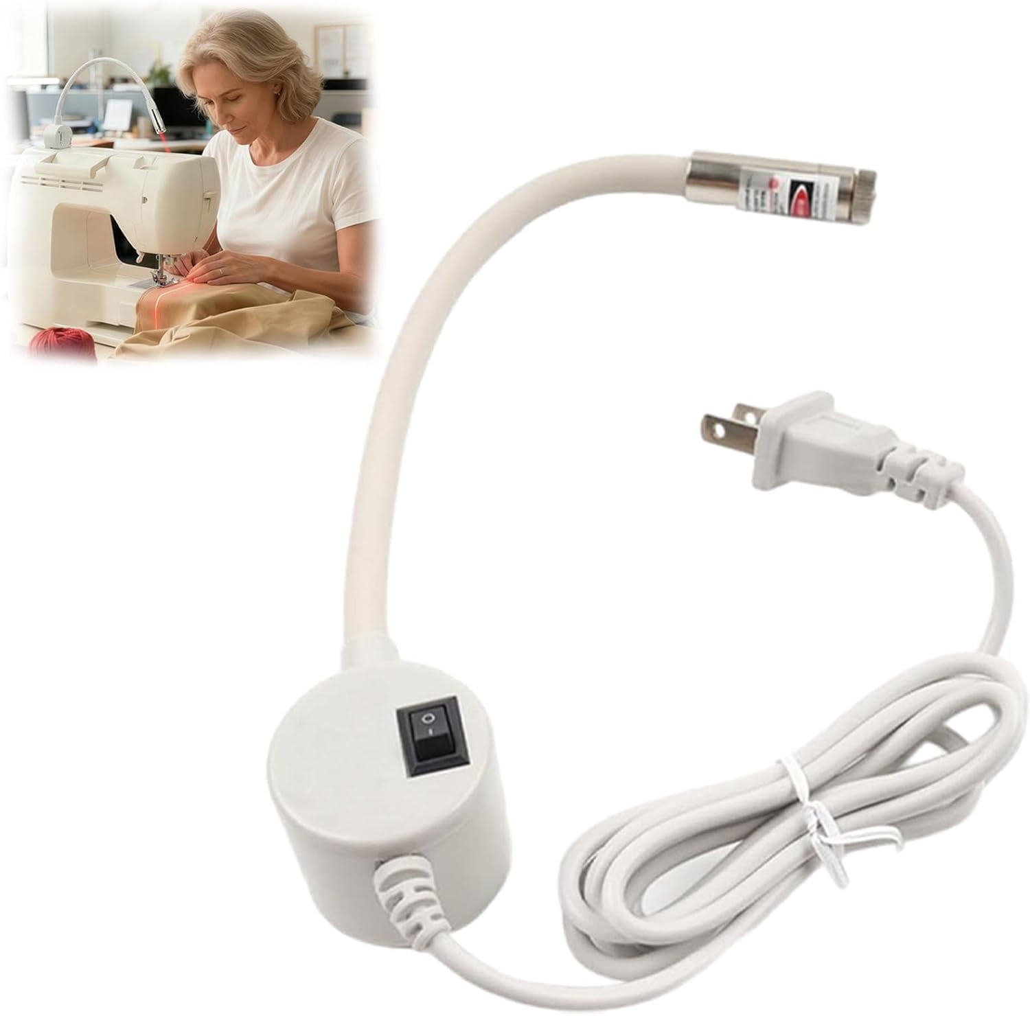 Magnetic Positioning Quilting Light for Sewing Machine, with Adjustable ...