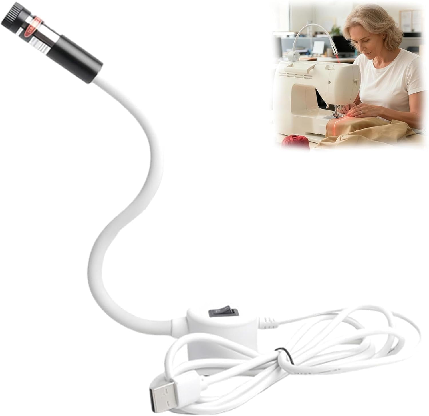 Magnetic Positioning Quilting Light for Sewing Machine, with Adjustable ...