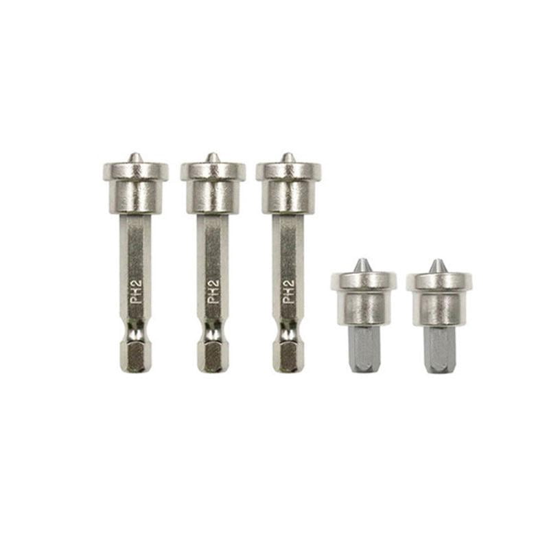 Magnetic Positioning Screwdriver Bits Drywall Screw Setter Dimpler- PH2 ...