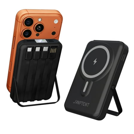 Power Bank 10000mAh Pocket Size Mini Portable Charger External Battery ...