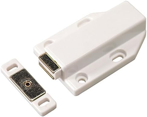Magnetic Pressure Push Latch, 2-3/4"x1-3/4" Made in Japan (White ...