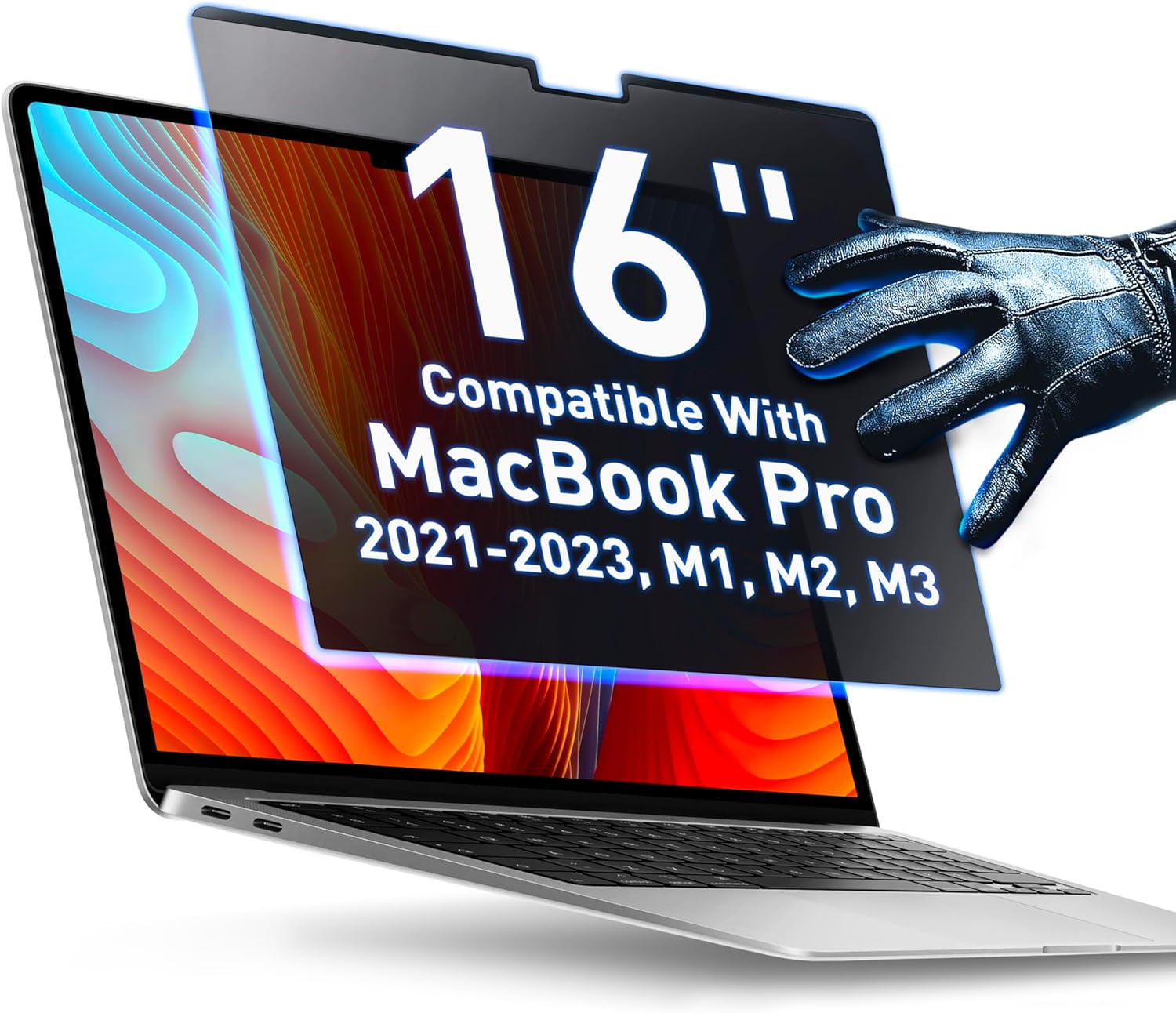 Magnetic Privacy Screen Compatible with MacBook Pro 16" 2021, 2022 ...