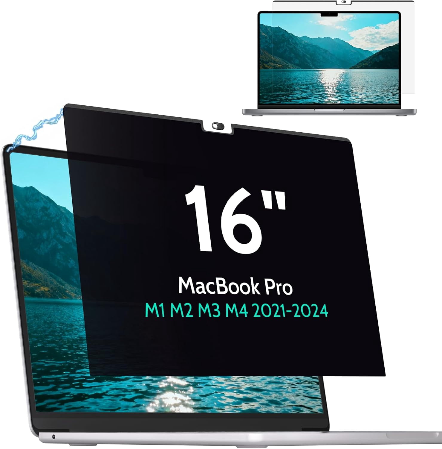 Magnetic Privacy Screen for MacBook Pro 16 Inch 2021-2025, M1, M2, M3 ...