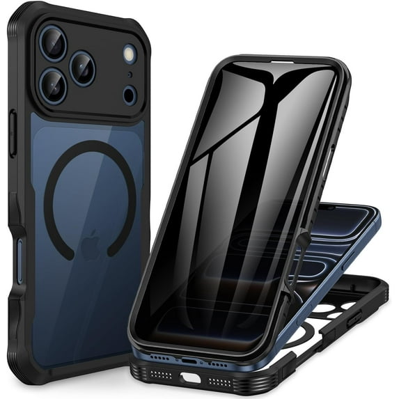 Magnetic Privacy for iPhone 17 Pro Max Case [Compatible with Magsafe ...