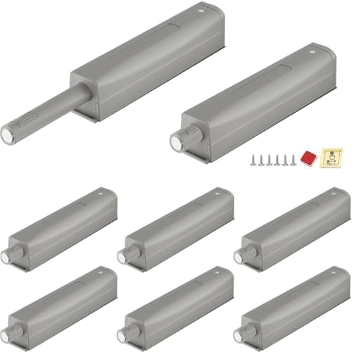 Magnetic Push Latch & Lock8 Pack Push to Open Door Latch Cabinet ...