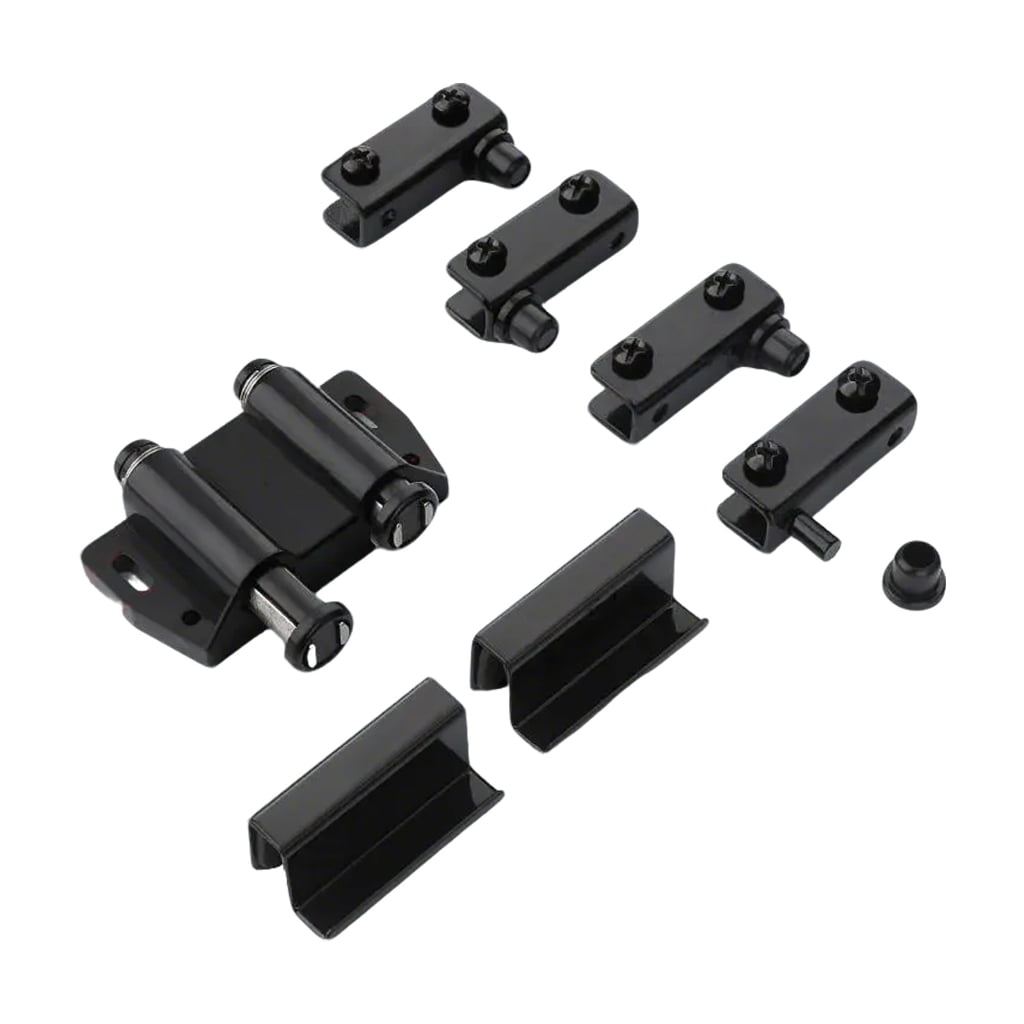 Magnetic Push To Open Touch Latches Glass Door Hinge Clamp Double Head ...