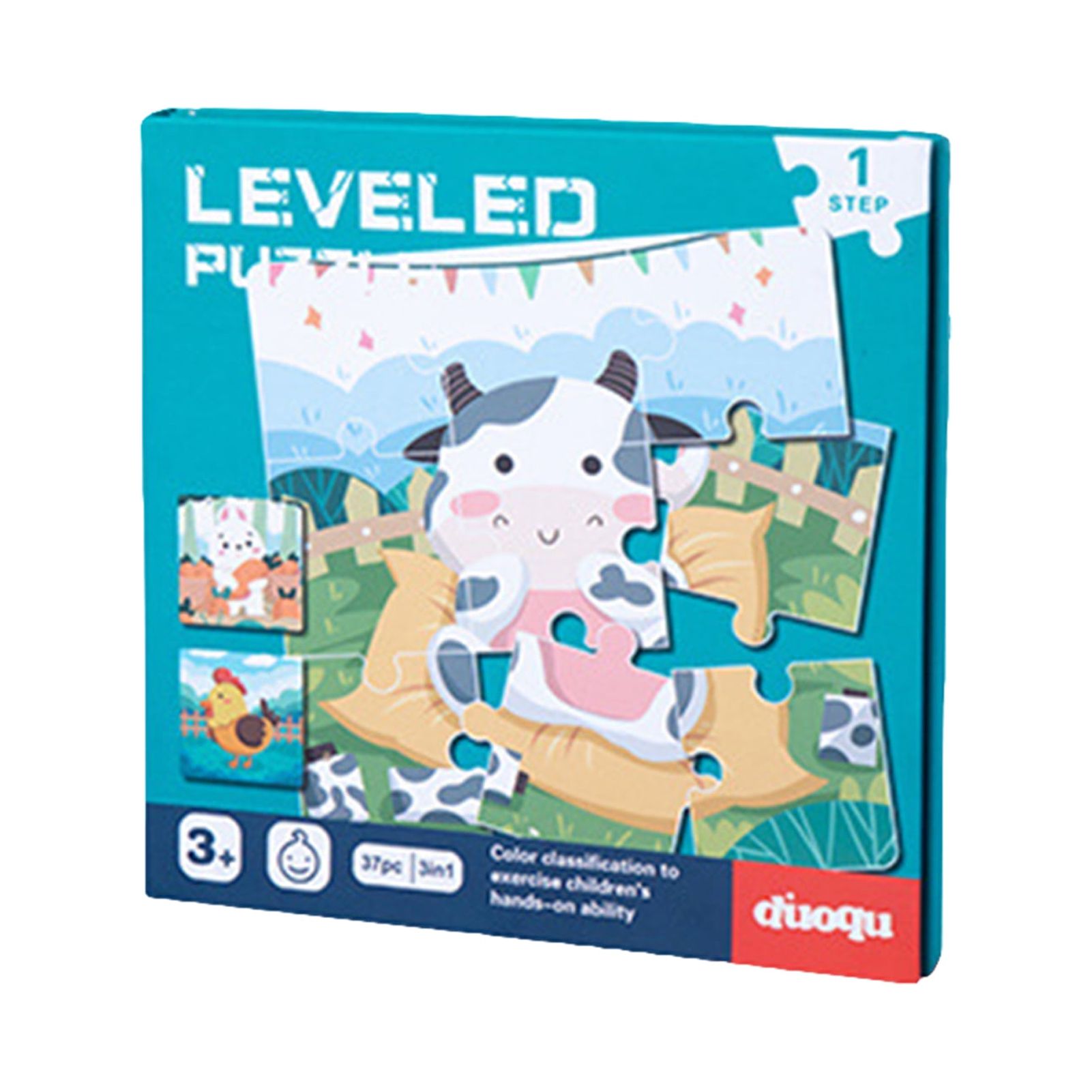 Magnetic Puzzle Book Set - Smooth Surface, Bright Colors, Preschool ...