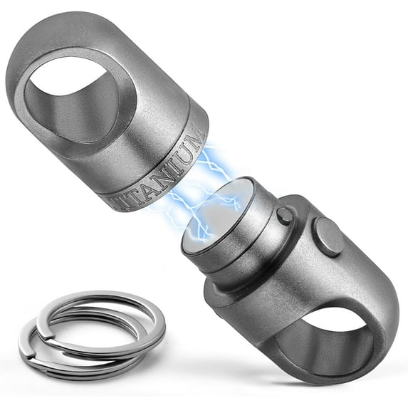 Magnetic Quick Release Keychain – One-Hand Detachable Magnet Connector ...