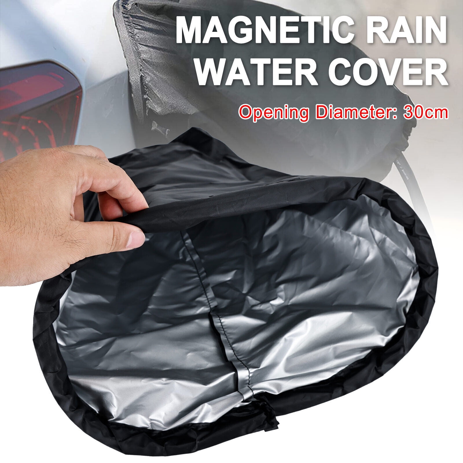 Magnetic Rain Water Cover Fit Electric Vehicle Car EV Charging Port ...