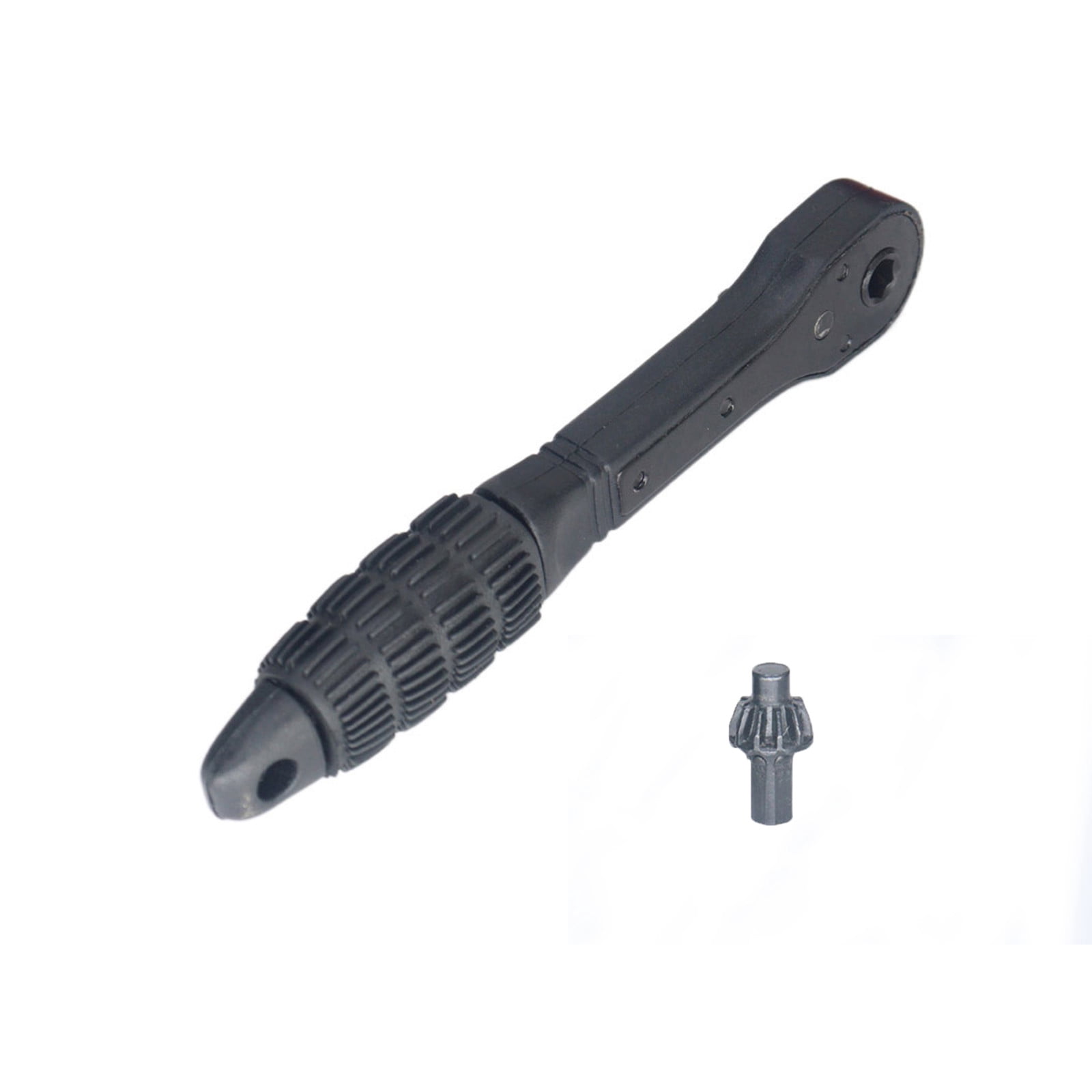 Magnetic Ratchet Drill Wrench 10MM Gear Chuck Key with 3 Speed Ratchet ...